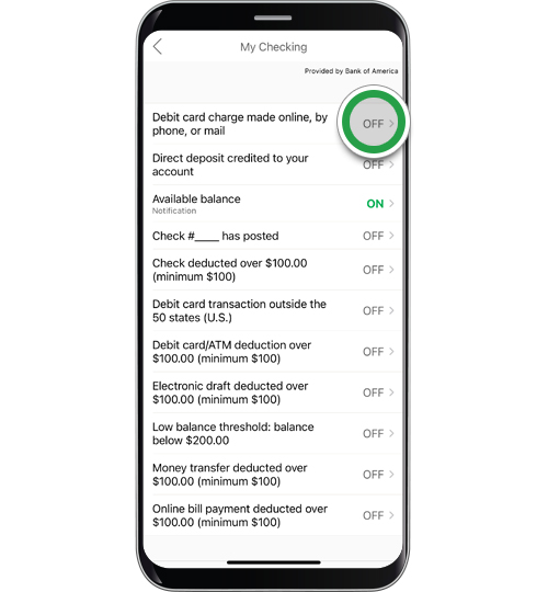 How to set account activity alerts with the Mobile Banking App | Bank ...
