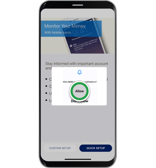 How to set account activity alerts with the Mobile Banking App | Bank ...