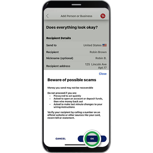 How to do a Domestic Wire Transfer with Mobile Banking| Bank of America