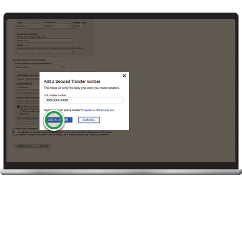 How to do an International Wire Transfer with Online Banking | Bank of ...