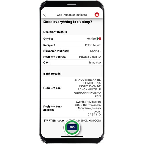 How to do an International Wire Transfer with Mobile Banking | Bank of ...