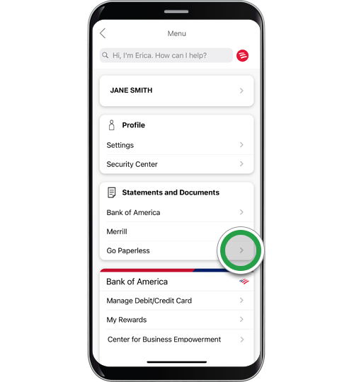 How to set up paperless statements with the Mobile Banking app | Bank ...