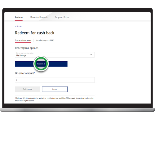 How to redeem credit card rewards with Online Banking | Bank of America