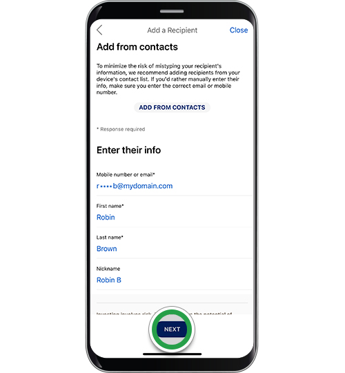 How to send money with Zelle and the Mobile Banking app | Bank of America
